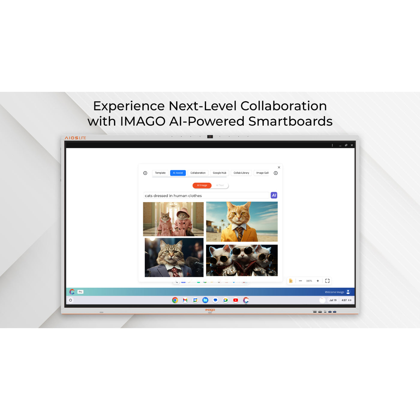 IMAGO AIOS PLUS Interactive Smart Board