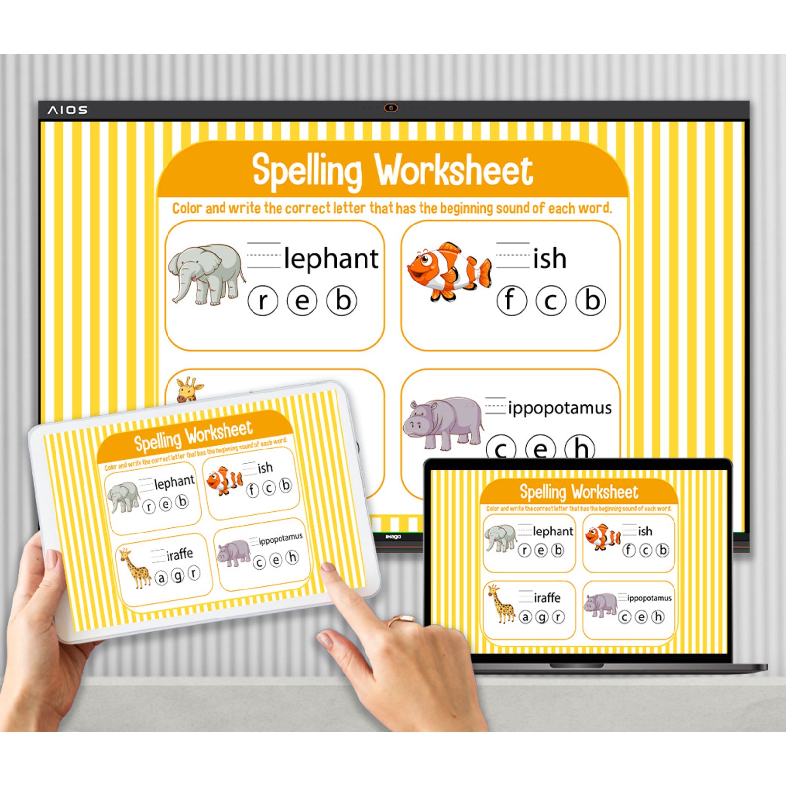 IMAGO AIOS PLUS Interactive Smart Board